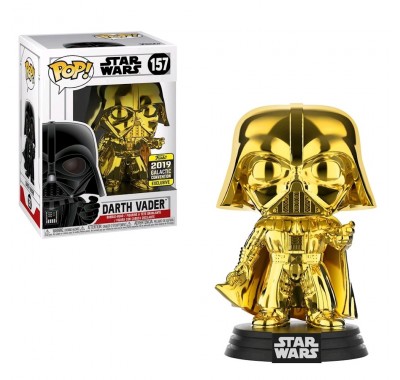 Фигурка Дарт Вейдер золотой хром (Darth Vader Gold Chrome (Эксклюзив ...