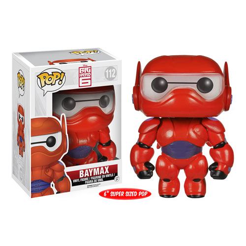 Baymax 6-Inch red